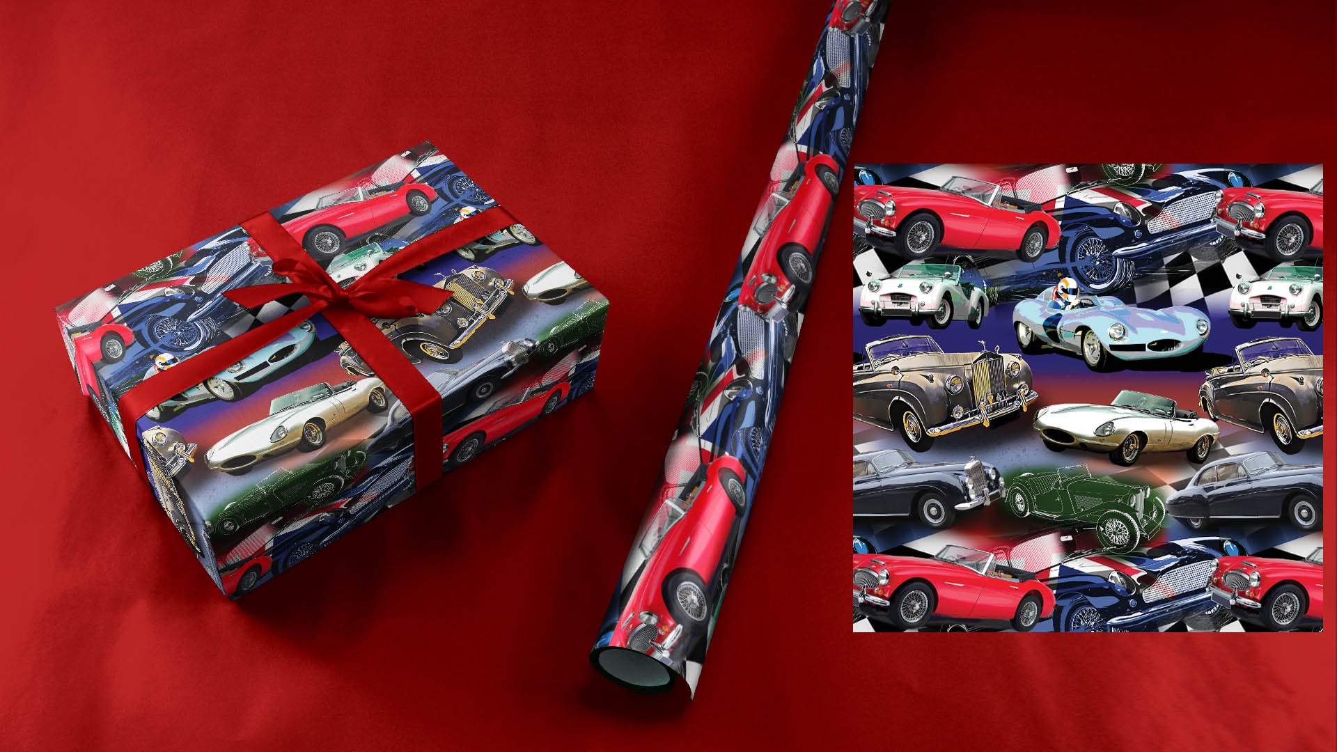 British Cars Wrapping Paper Sheet – Motorology®